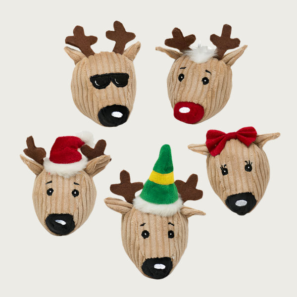Wee Huggle Santa's Reindeer Ball – Wet Nose