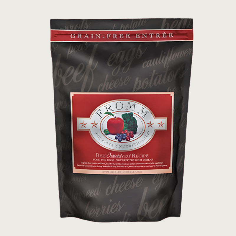 FROMM Four-Star Nutritionals Beef Frittata Veg Recipe for Dogs – Wet Nose